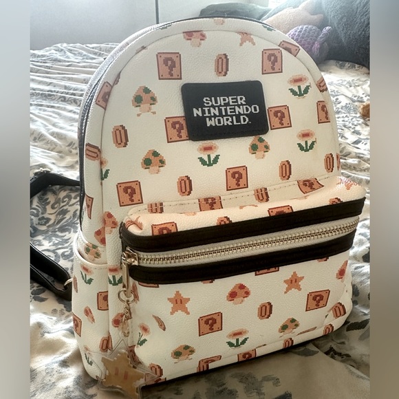 Nintendo | Bags | Exclusive Super Nintendo World Mini Backpack Mario ...